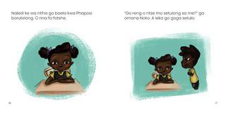 One Day. One Book.: Letsatsi la ntlha la Naledi kwa sekolong